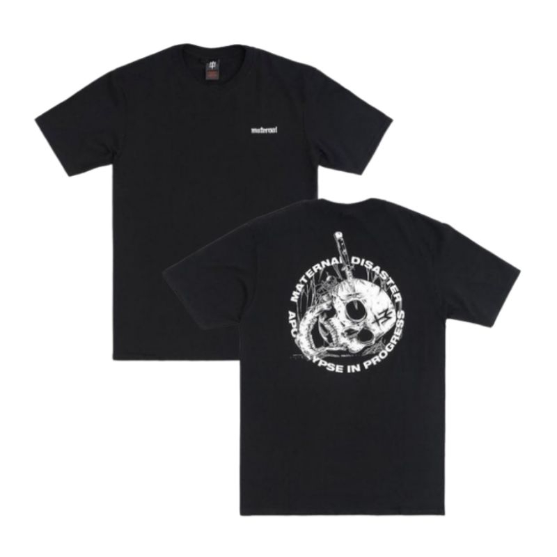 Jual BAJU MATERNAL DISASTER / T-SHIRT MATERNAL HITAM TENGKORAK - KAOS ...