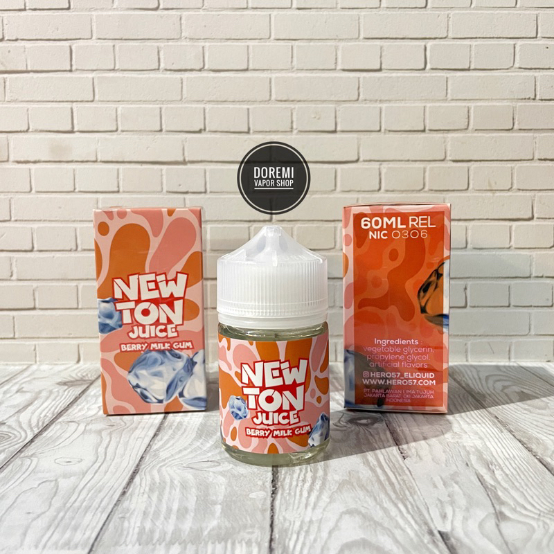 Jual NEWTON V2 Berry Milk Gum 60ML | Shopee Indonesia