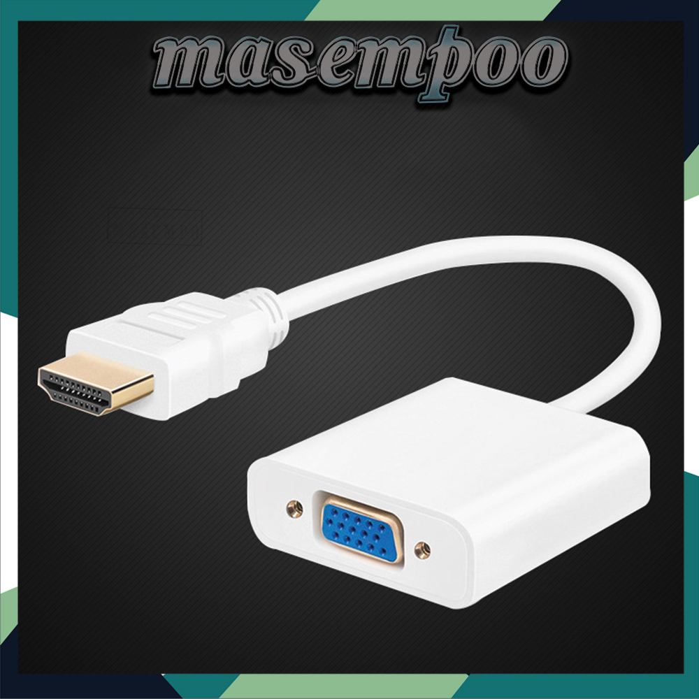 Jual Converter HDMI TO VGA Putih Adapter | Shopee Indonesia