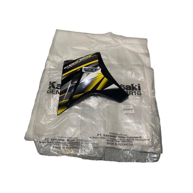 Jual BODY COVER NINJA SS KUNING ORIGINAL KAWASAKI NINJA R NINJA M ...