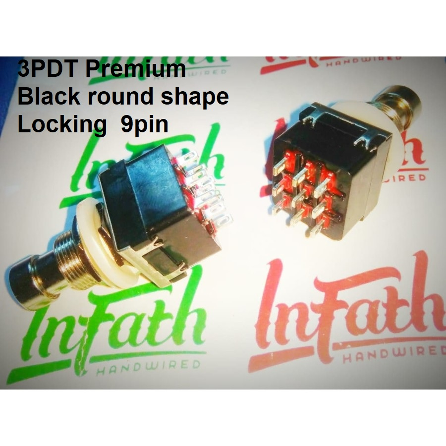 Jual InFath - Foot Switch SPST DPDT 3PDT 4PDT Locking momentary ...
