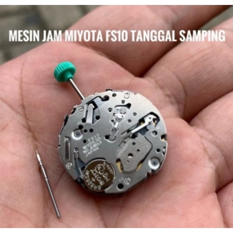 Jual Mesin Jam Tangan Miyota FS10 FS 10 Chrono Original | Shopee Indonesia