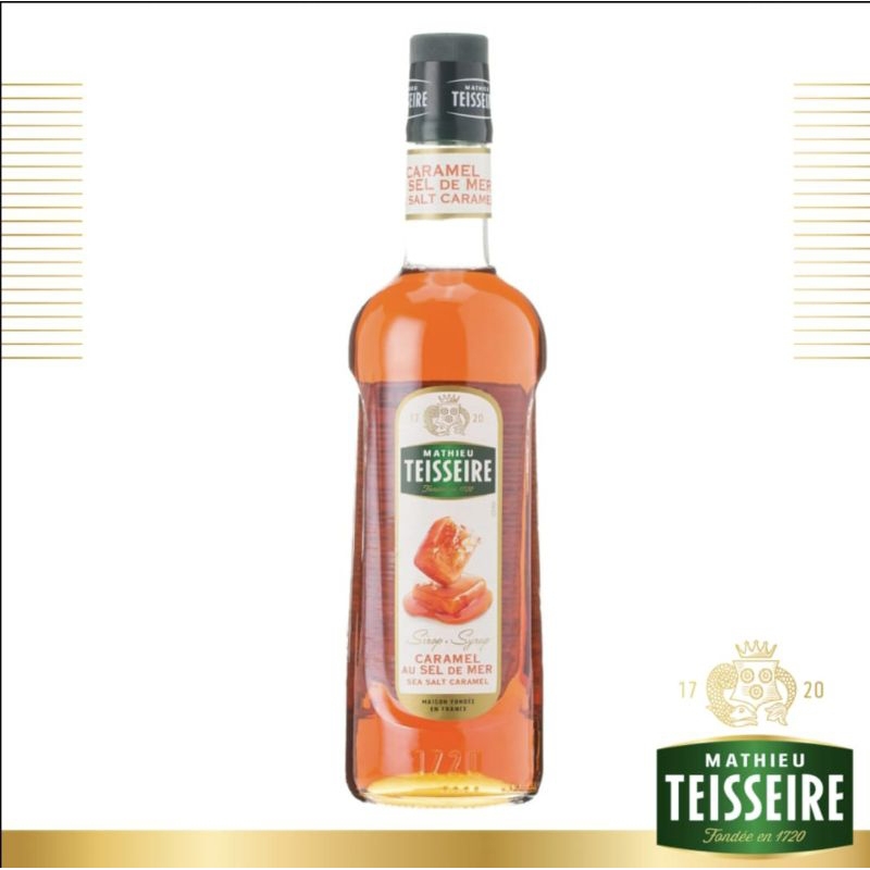 Jual Sirup Teisseire rasa Sea Salt Caramel 700ml France's No.1 Syrup ...