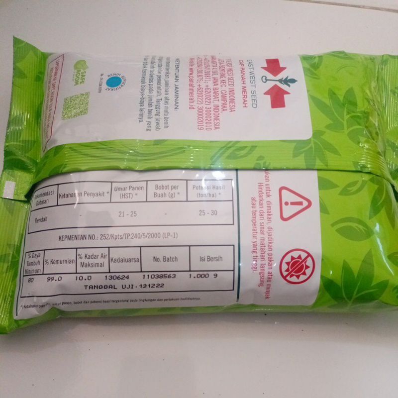 Jual BENIH 1 KG KANGKUNG BANGKOK LP F1 CAP PANAH MERAH | Shopee Indonesia
