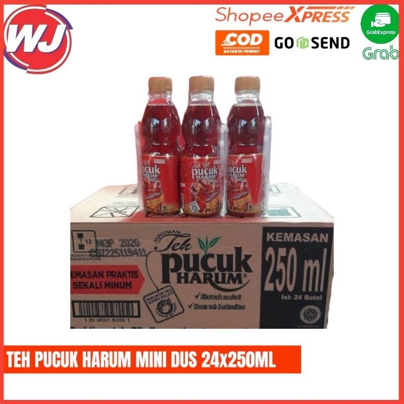 Jual TEH PUCUK HARUM MINI DUS 24X250ml | Shopee Indonesia