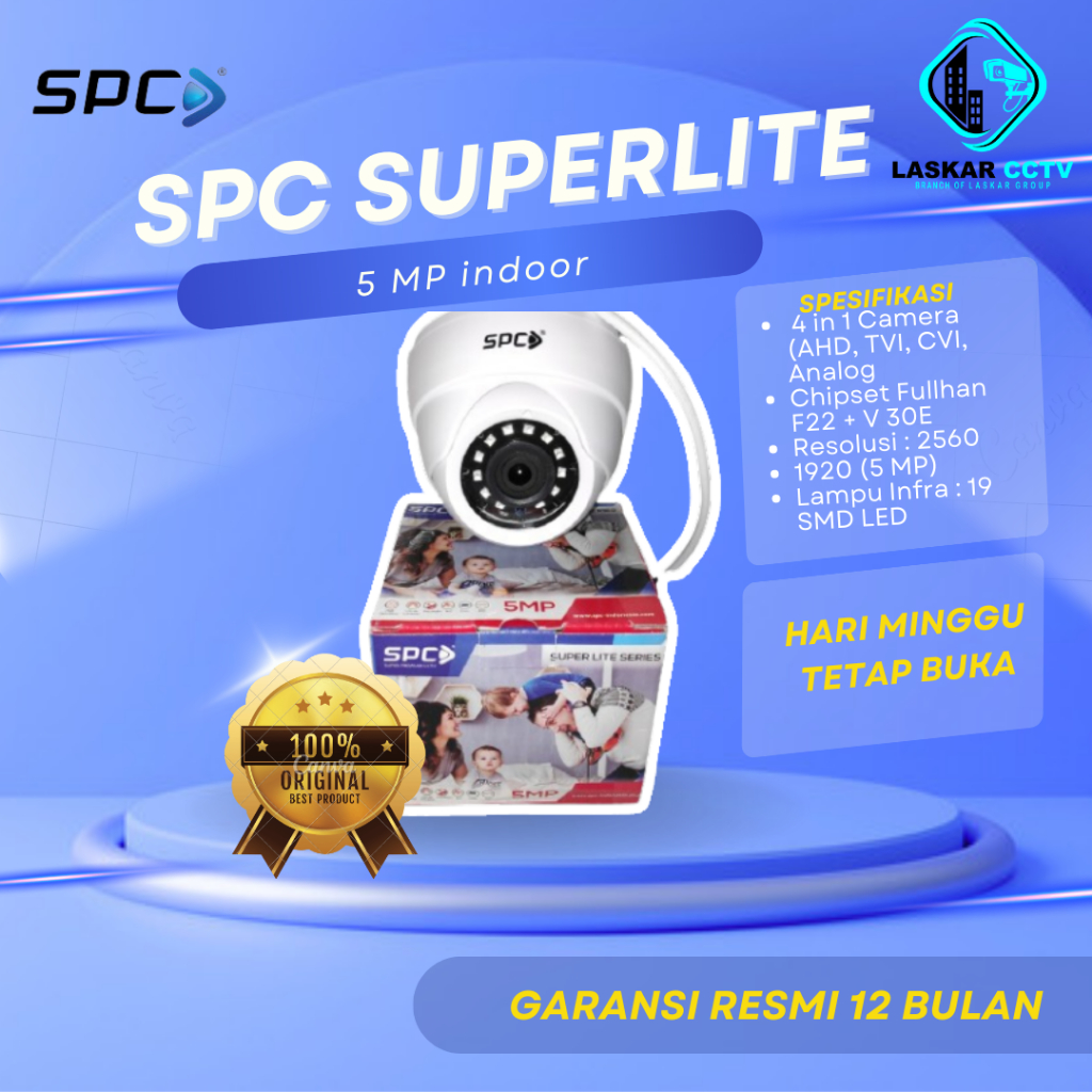 Jual Camera SPC Superlite 5MP Indoor | Shopee Indonesia