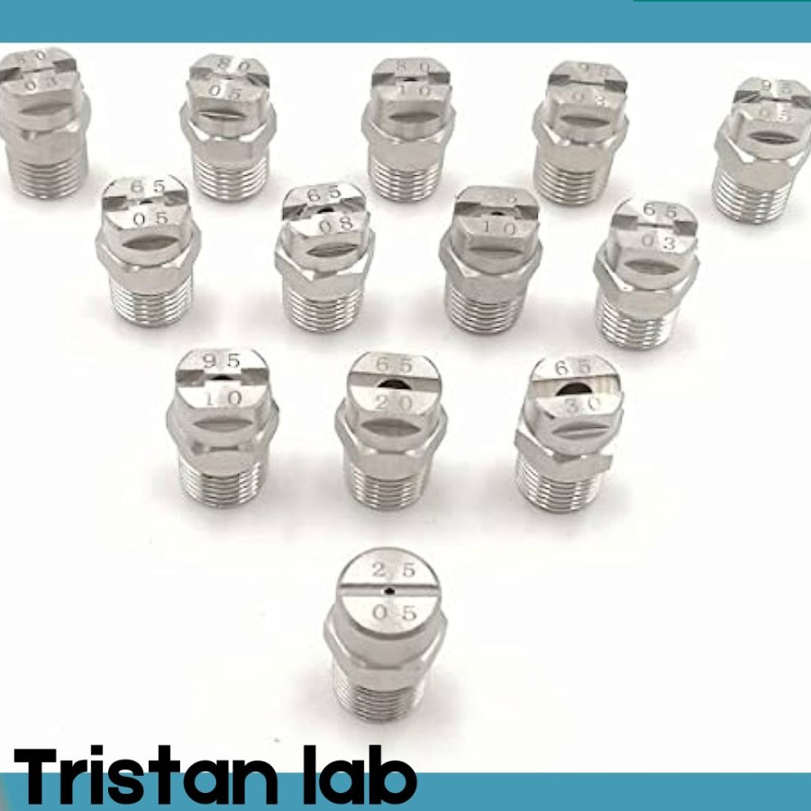 Jual Nozzle V jet Stainless (1/4 6503 ) Nozzle Jet Flat Fan Spray V 1/4 ...