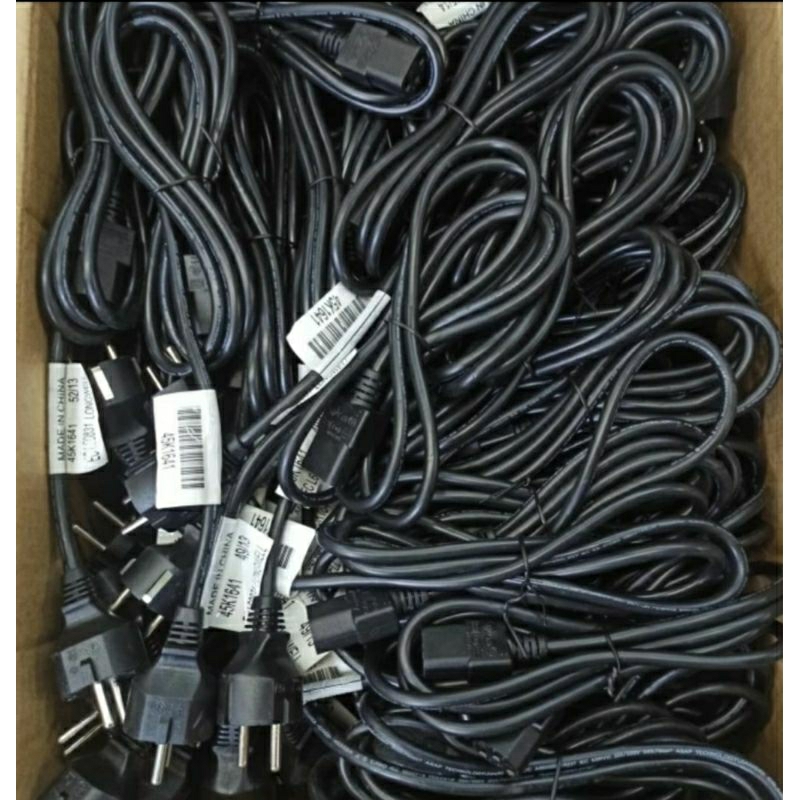 Jual Kabel power pc komputer server dan monitor oryginal | Shopee Indonesia