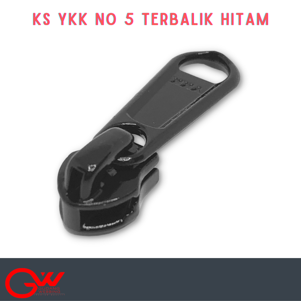 Jual KEPALA RESLETING YKK TERBALIK NO 5 | COIL HEAD ZIPPER | KEPALA ...