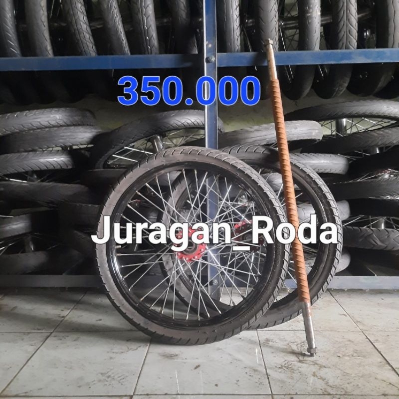 Jual Roda Gerobak Ring 17 Jari Motor ( satu pasang ) | Shopee Indonesia
