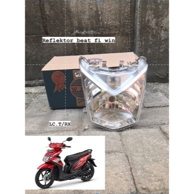 Jual REFLEKTOR BEAT F1 2010-2015 LAMPU DEPAN BEAT FI 2010-2015 HEAD ...