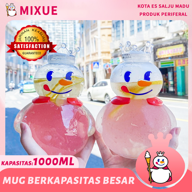 Jual Botol Minum Mixue Tumblr 700Ml Botol Mixue Original Mixue Botol ...
