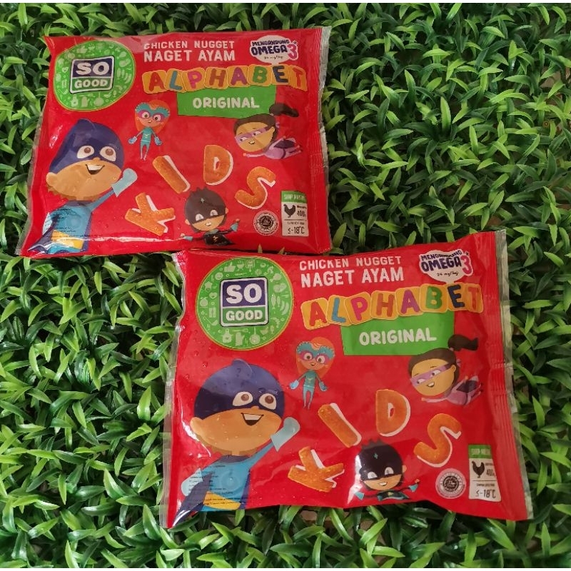 Jual So Good Nugget ALPHABET Original - Berat 400 gram | Shopee Indonesia