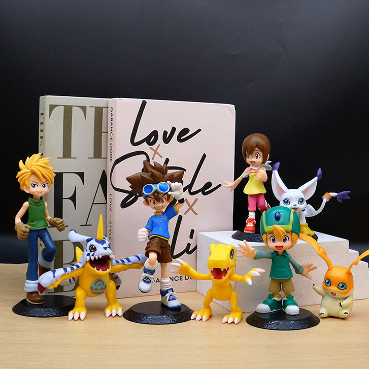 Jual Anime Figure Digital Digimon Adventure set 8 pcs | Shopee Indonesia