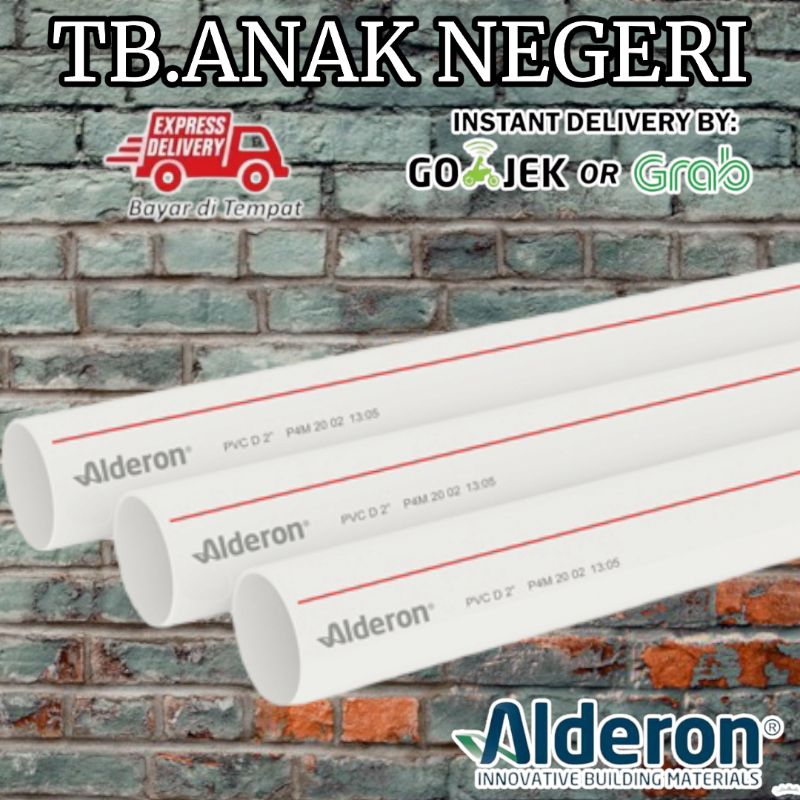 Jual pipa pvc aw1/2inch 3/4inch 3inch 4inch paralon air aw setengah ...
