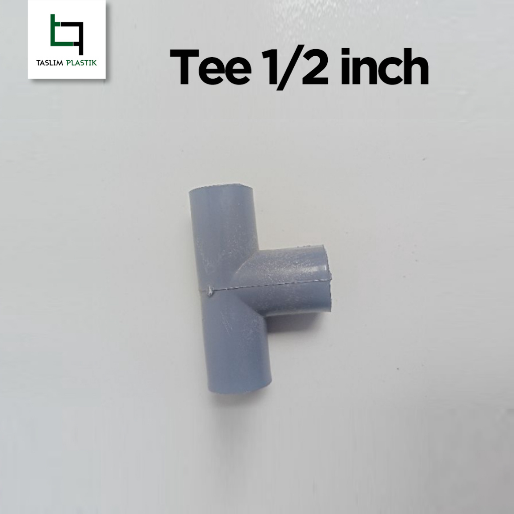 Jual Tee / T / Fitting Sambungan Pipa Paralon 1/2 inch | Shopee Indonesia