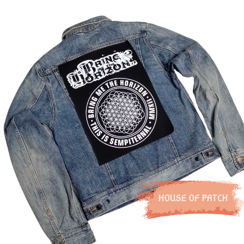 Jual BACKPATCH SABLON / BACKPATCH BAND / BACKPATCH / EMBLEM BESAR / PATCH BESAR / BACK PATCH ...