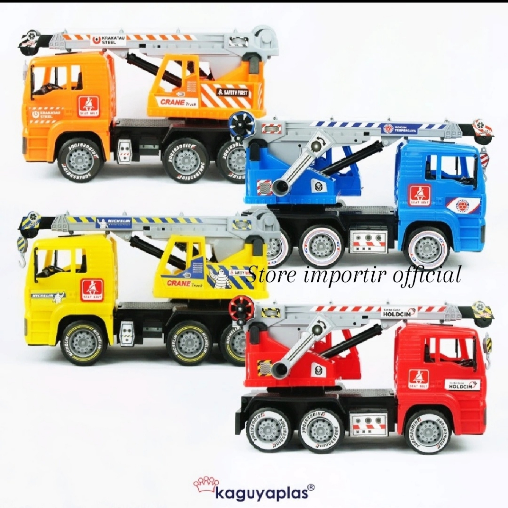 Jual Ukuran Besar Mainan Mobil Konstruksi Truck Derek Kgp 8091 Mobil ...