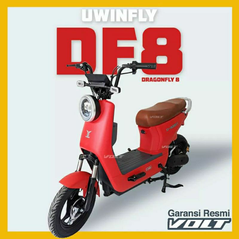 Jual Sepeda Listrik Uwinfly dragonfly 8 DF8 Battery 48V/ 12Ah 600 Watt ...