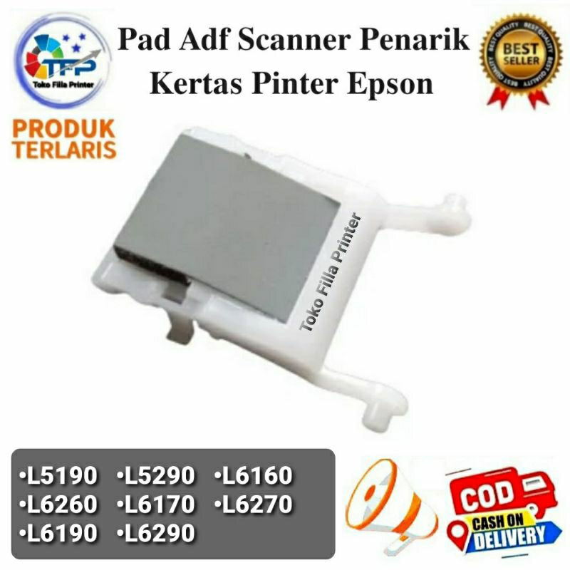Jual Pad Adf Scanner Penarik Kertas Printer Epson L5190 L5290 L6160 ...