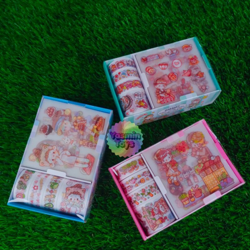 Jual 1 Set Stiker momo roll per box | Shopee Indonesia