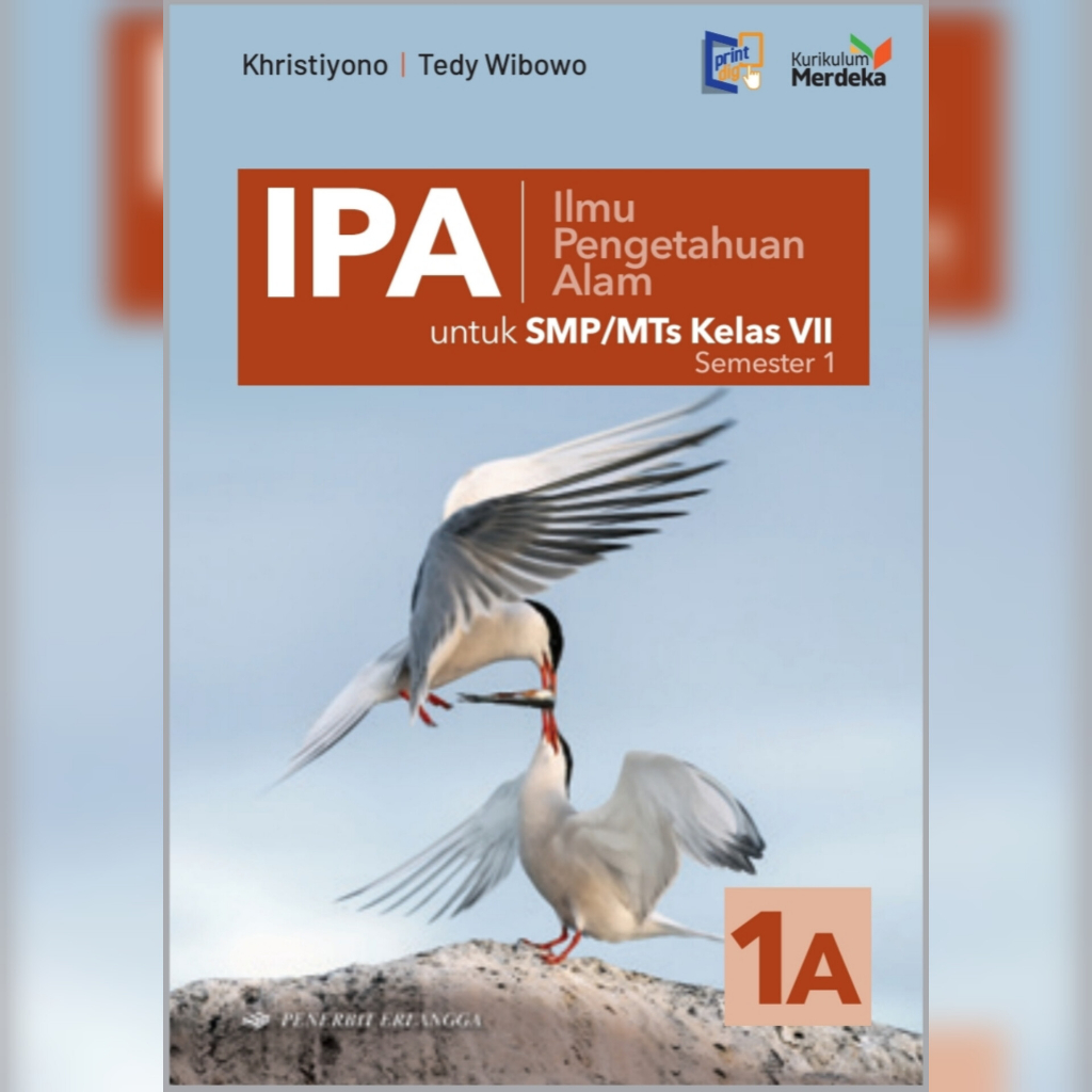 Jual BUKU ILMU PENGETAHUAN ALAM UNTUK SMP/MTS KURIKULUM MERDEKA KHRISTYONO PENERBIT ERLANGGA ...