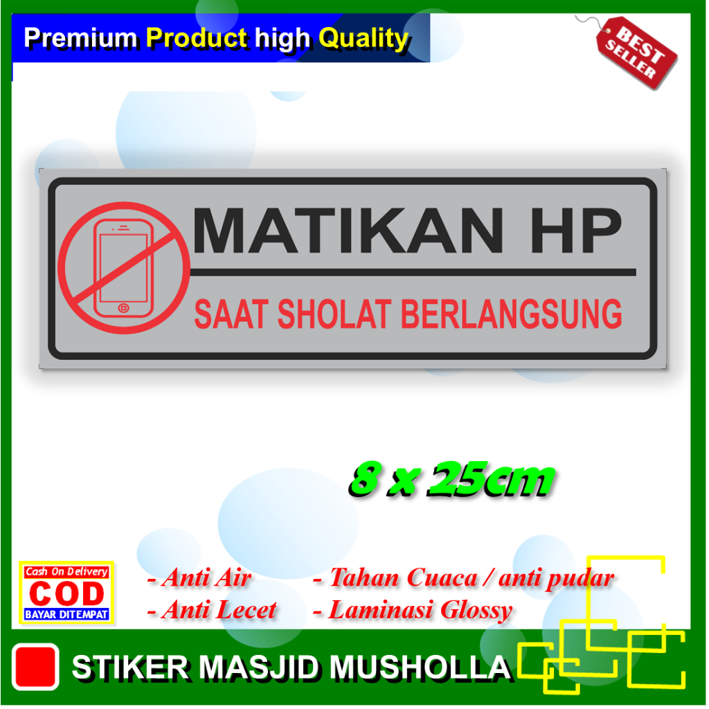 Jual Stiker matikan hp | Shopee Indonesia