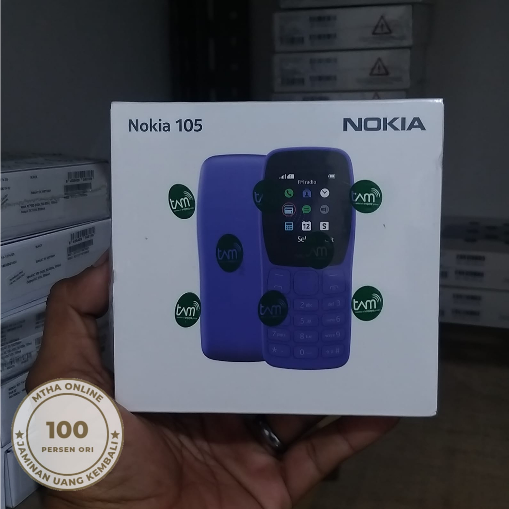 Jual Nokia 105 Simba 2022Garansi resmi TAM, Nokia 105 Leda 2023 garansi ...