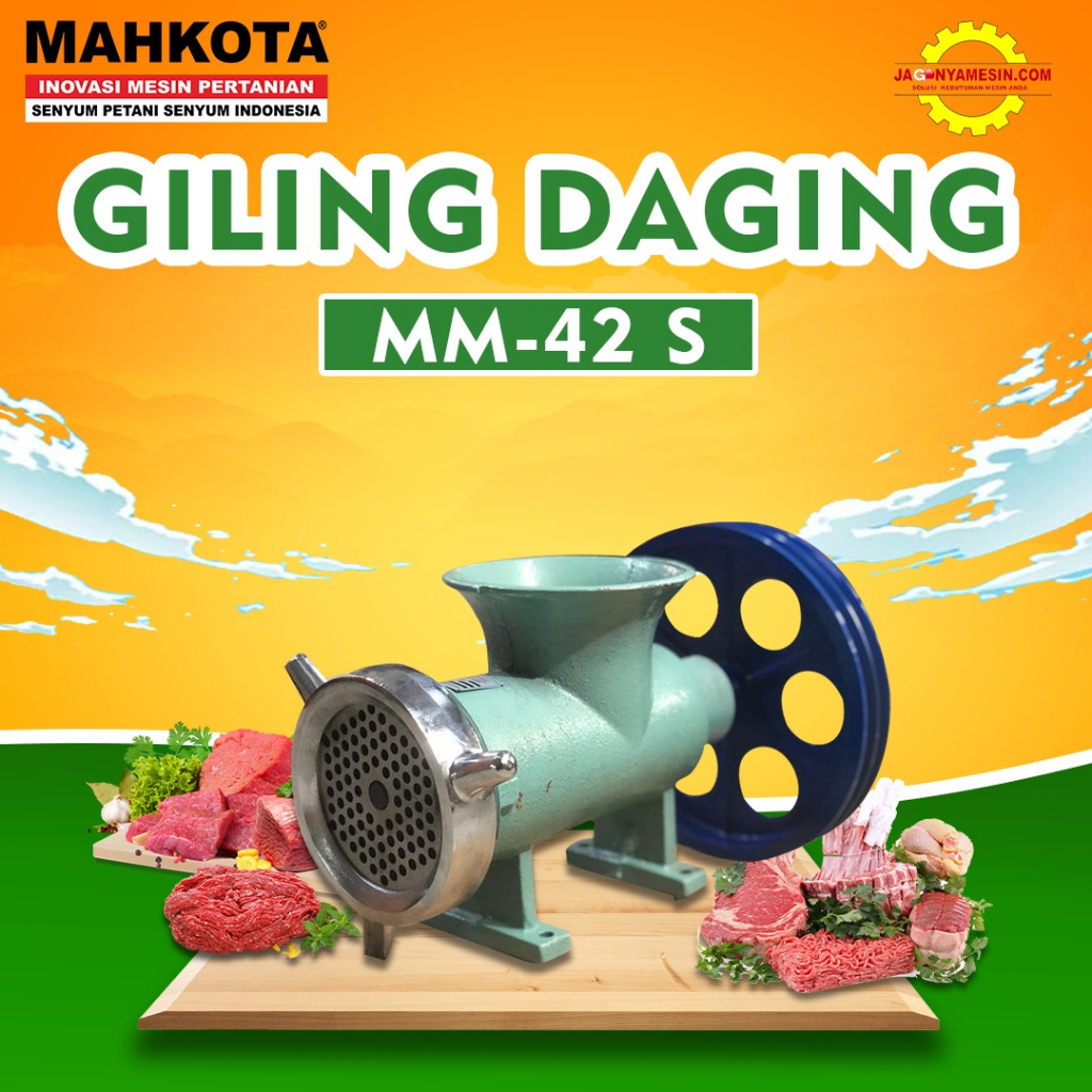 Jual MAHKOTA MESIN PENGGILING DAGING | MEAT GRINDER | MM - 42 S ...