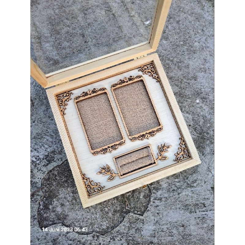 Jual Box Antam Pernikahan / Box Perhiasan Cincin Custom / Box Lamaran ...