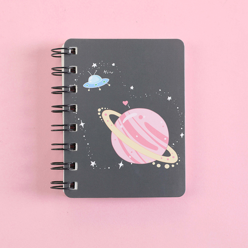 Jual Notebook Ring A7 Motif Galaxy Hitam / Buku Catatan Mini Motif ...