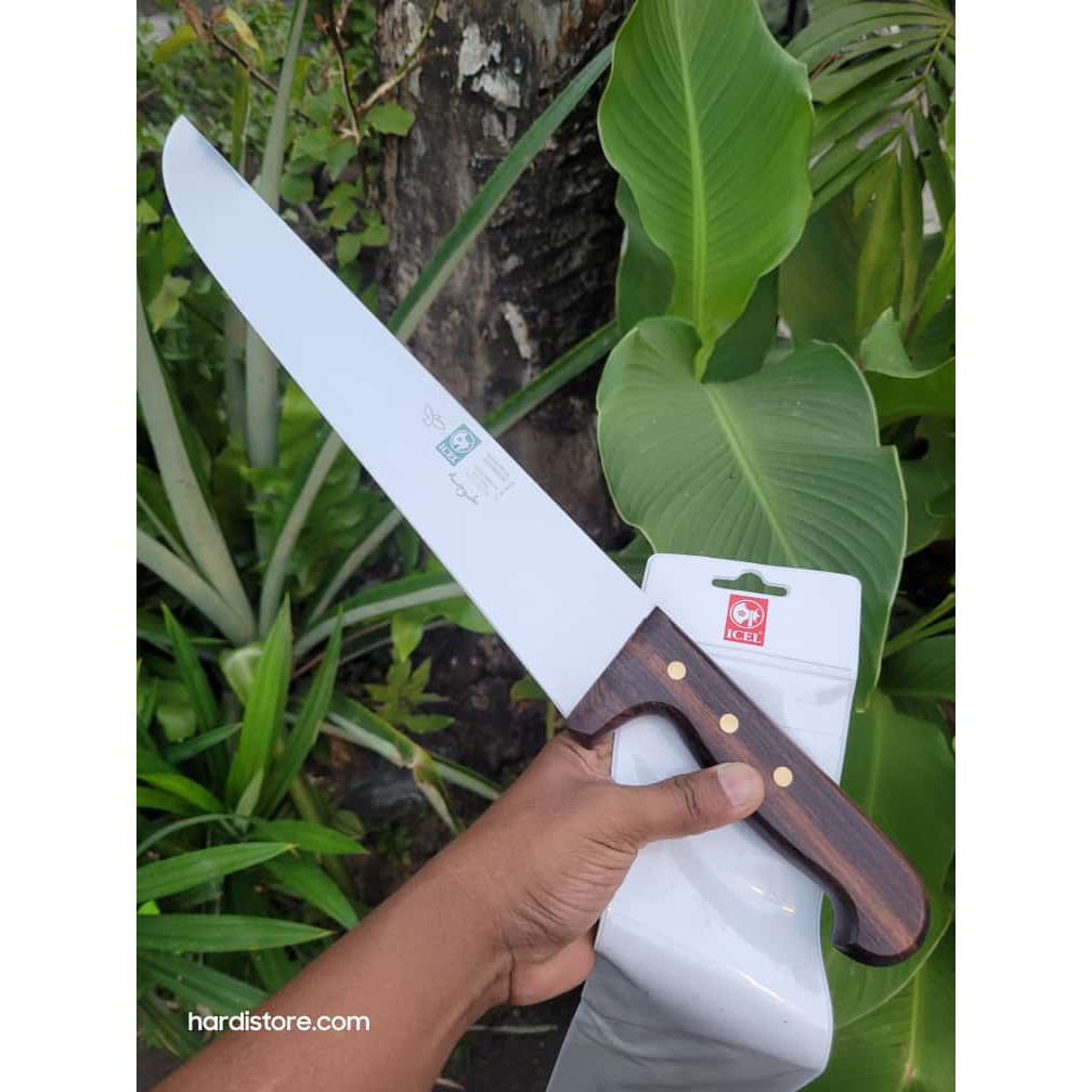 Jual Pisau Sembelih Lurus 30 cm ICEL Butcher Knife 233.3181.30 Handle ...