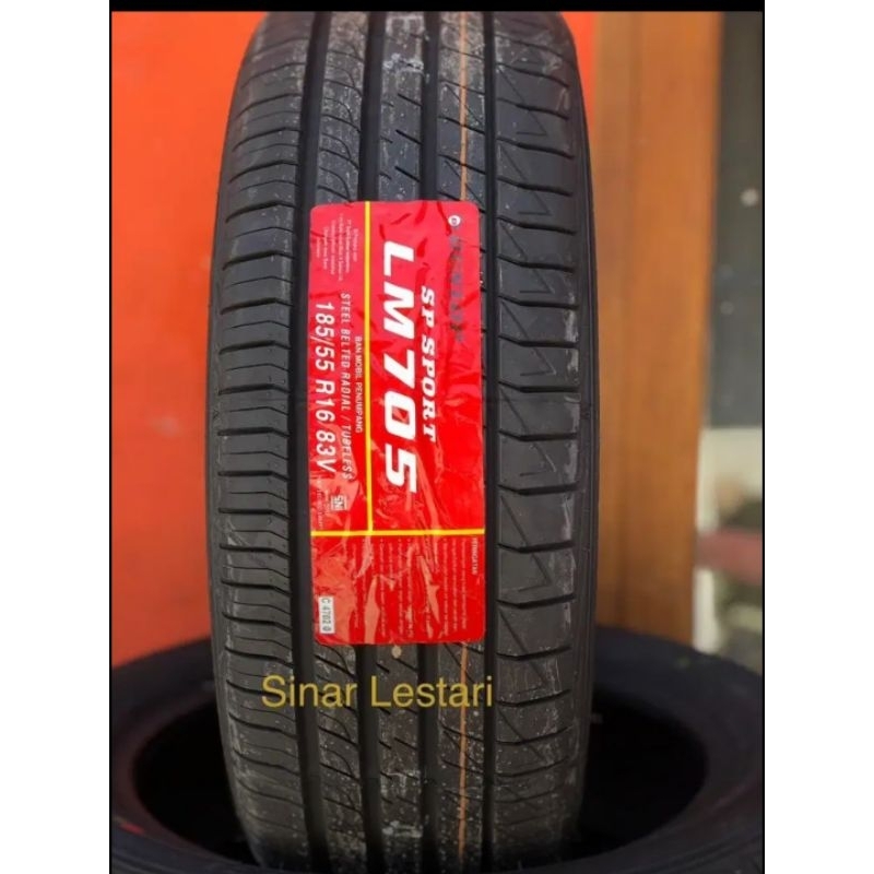 Jual Ban Dunlop LM 705 185 55 R16 83V Ban Mobil Yaris, Jazz RS, Vios, Swift, City Dll. | Shopee ...