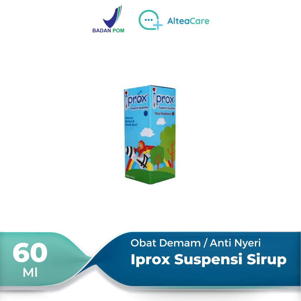 Jual Iprox 100 Mg/5 Ml 60 Ml Sirup (Pereda Nyeri, Demam, Inflamasi ...