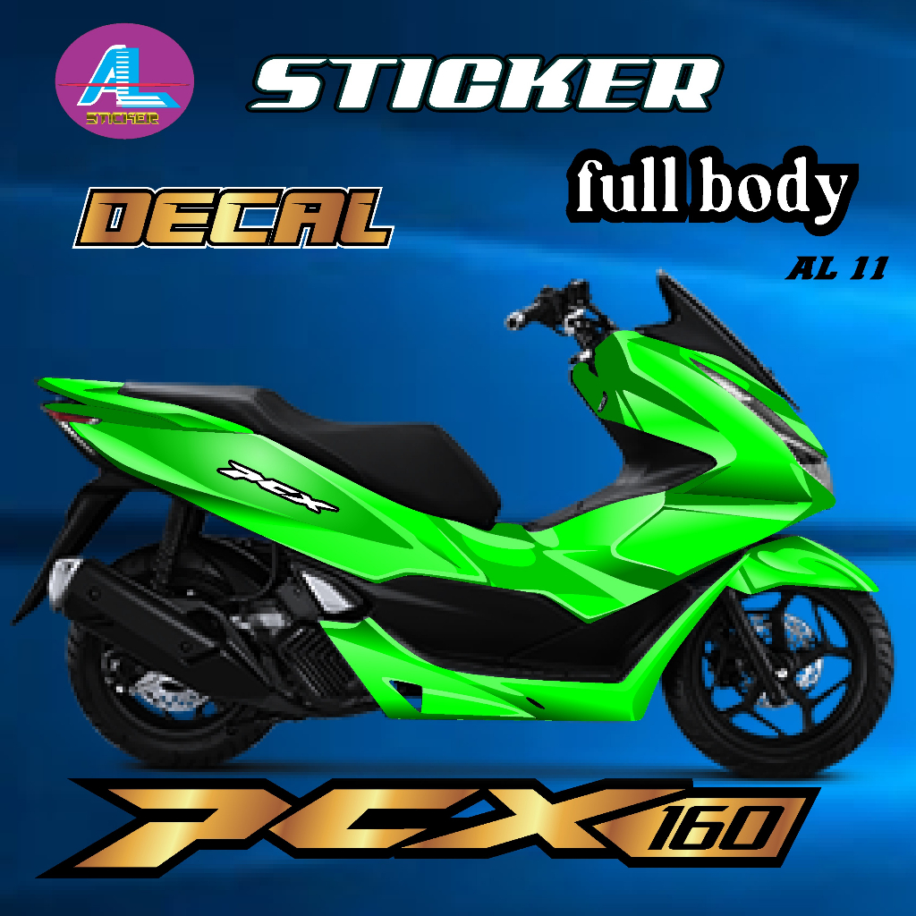 Jual (COD)Decal DECAL Sticker PCX 160 2021 Fullbody - Dekal All New ...