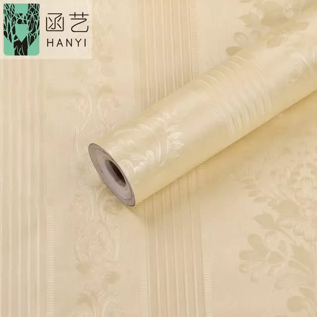 Jual Wallpaper dinding 45 CM X 10 M EMBOS BUNGA | Shopee Indonesia