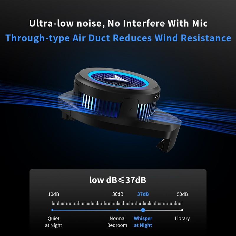 Jual Flydigi B6 / B6X 20W Mobile Phone Cooling With Overclocking Fan ...