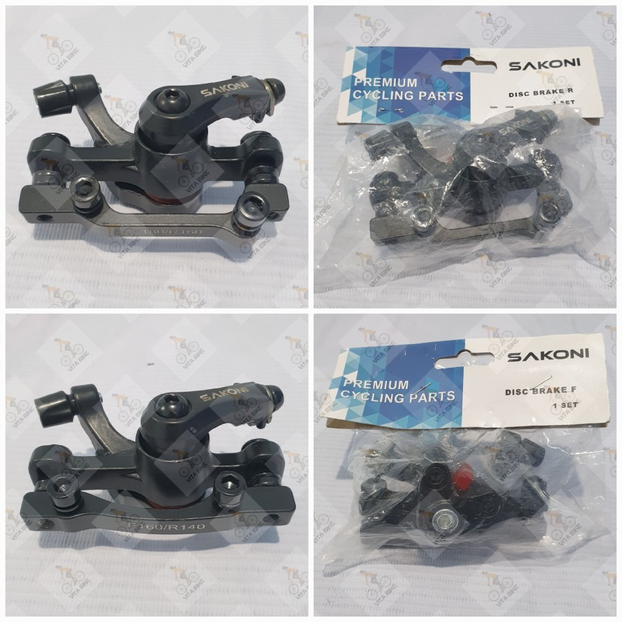 Jual Kaliper Rem Cakram Sepeda Lipat MTB Depan dan Belakang Caliper ...