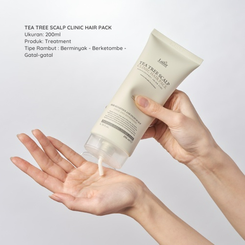 Jual LADOR Tea Tree Scalp Clinic Hair Pack - Lador Hair Mask, Perawatan ...