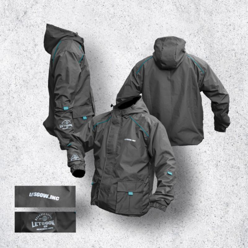 Jual Jaket Pria Anti Angin Waterproof Parka Outdoor Jaket Motor Pria ...