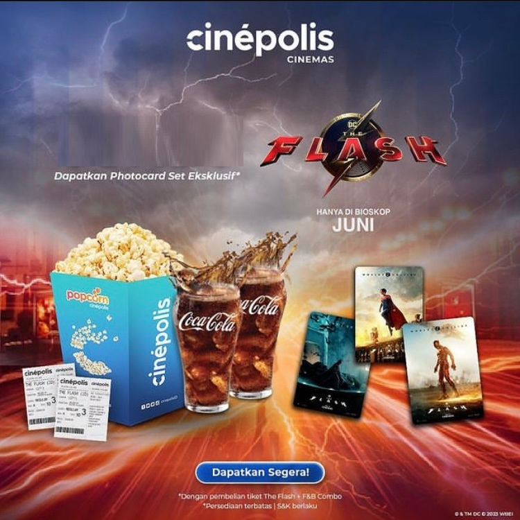 Jual The Flash x Cinepolis Official Photocard Set | Shopee Indonesia