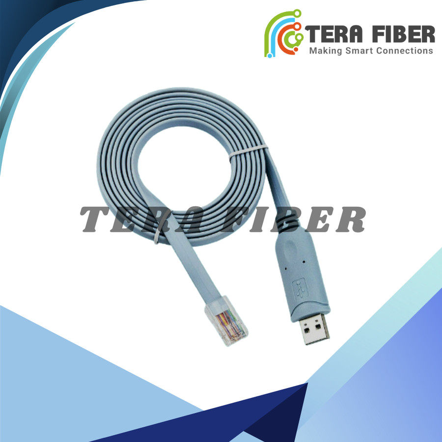 Jual Kabel Console prolific USB to RJ45 1,8 Meter READY STOCK | Shopee ...