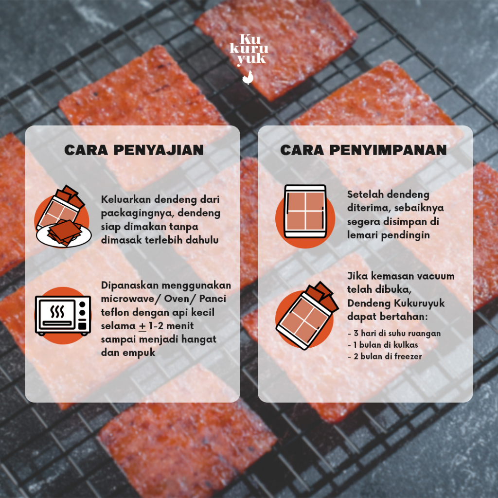 Jual RK01 [PREMIUM] Dendeng Ayam Kukuruyuk Makanan Siap Saji Frozen ...