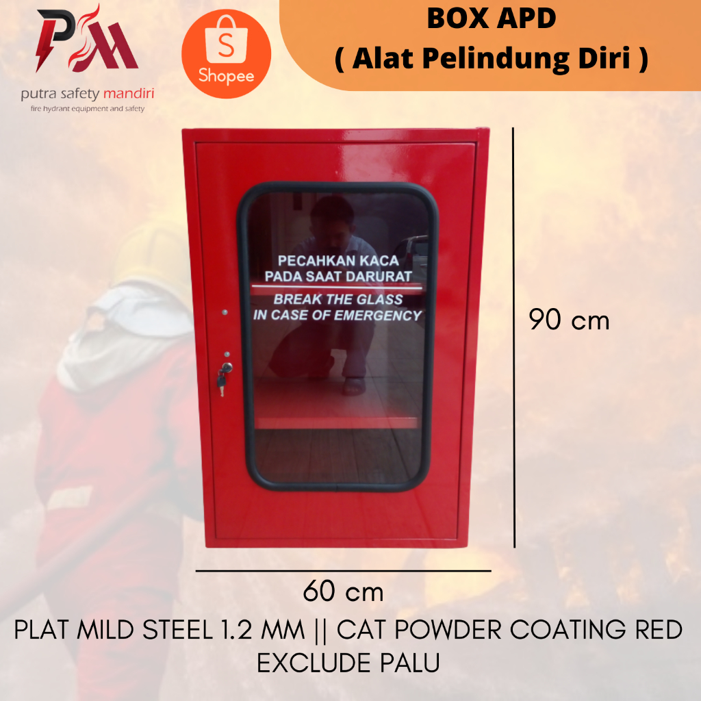 Jual BOX APD ALAT PERLINDUNGAN DIRI PETUGAS PEMADAM KEBAKARAN LEMARI ...