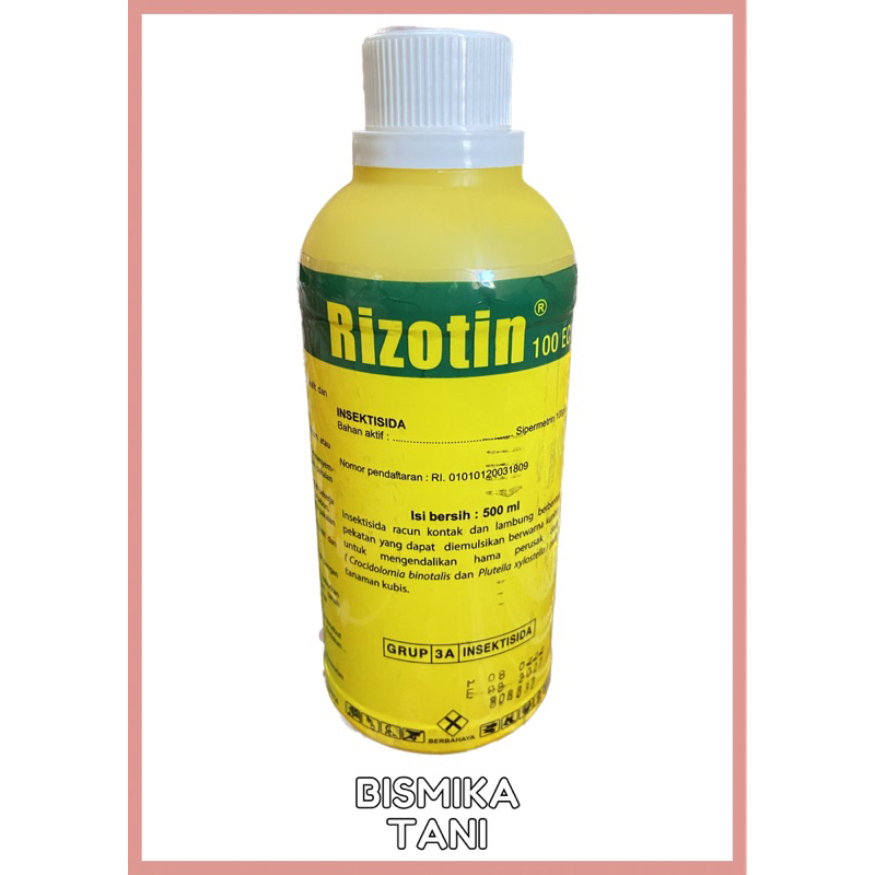Jual Rizotin Insektisida Kemasan Original 500 ml | Shopee Indonesia