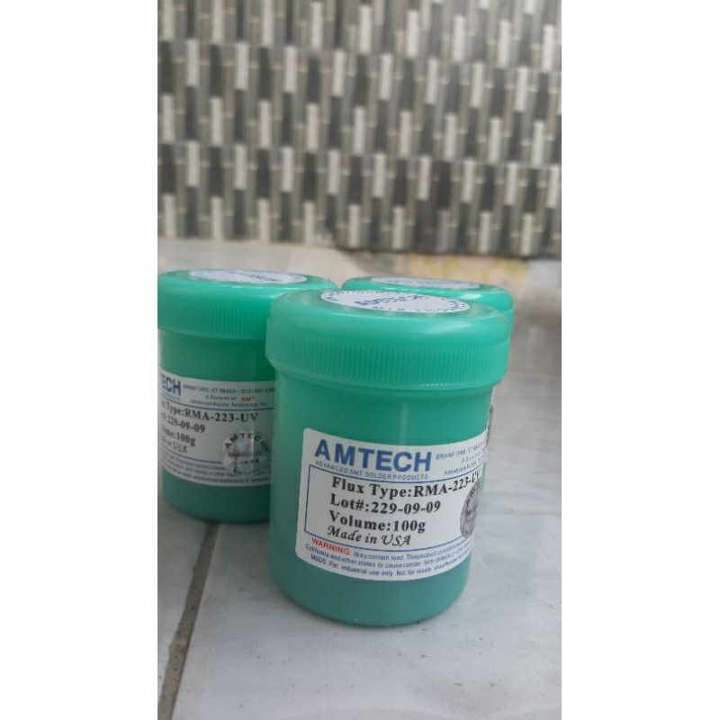Jual solder flux amtech 223 100 gram | Shopee Indonesia
