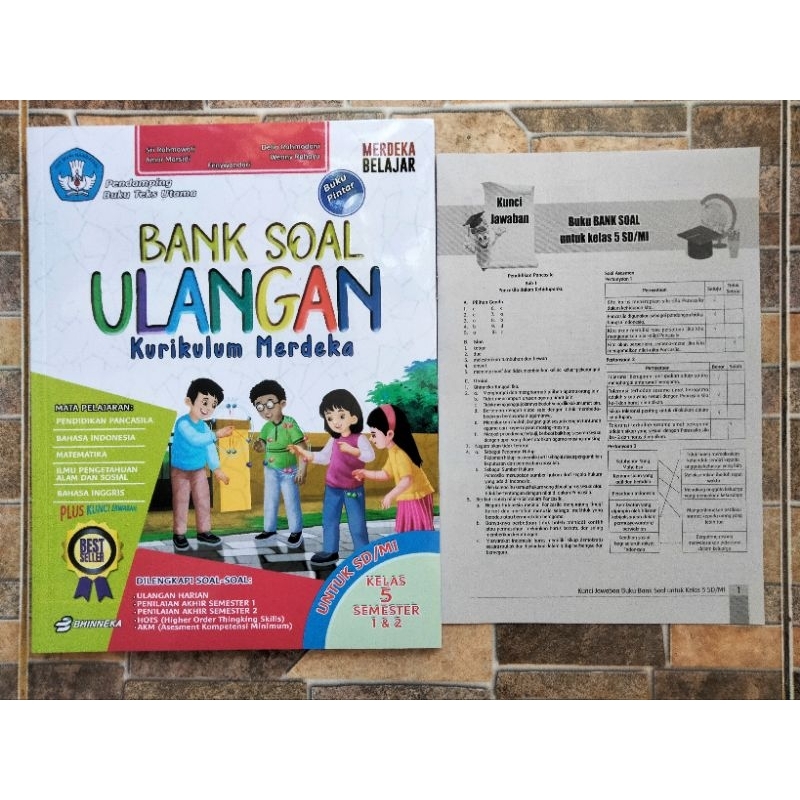 Jual Bank Soal Ulangan Kurikulum Merdeka Untuk Sd Kelas 1 , 2 , 3 , 4 , 5 , 6 Semester 1 & 2 ...