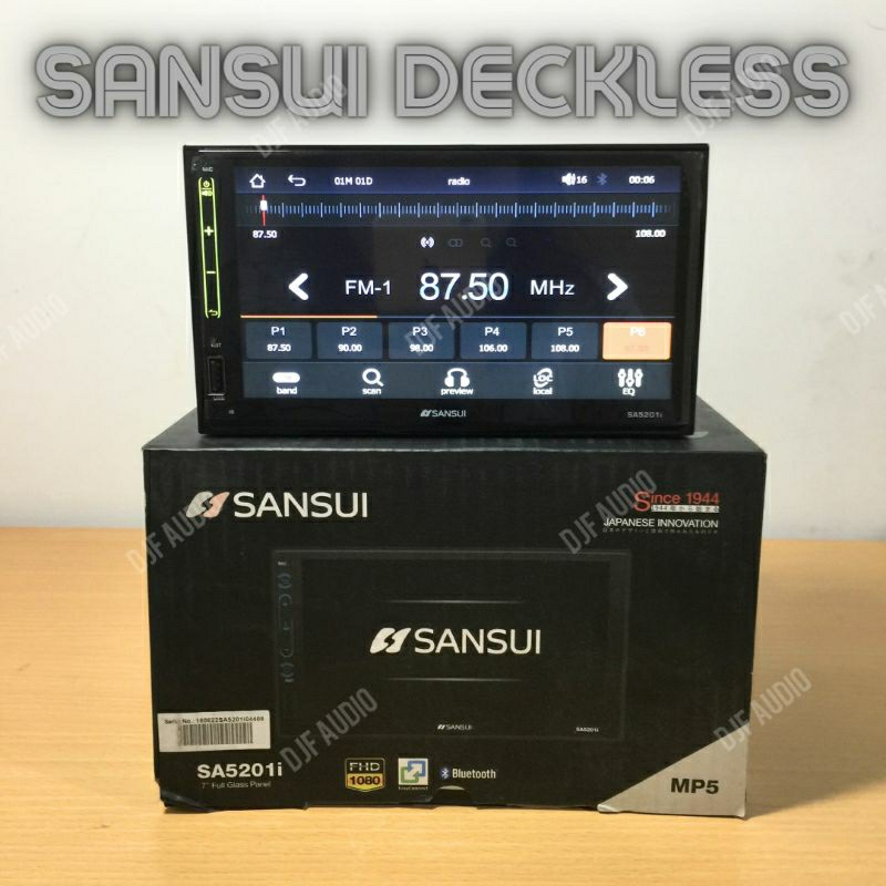 Jual Head Unit Double Din Deckless Sansui SA 5201i - 7 Inch - Deckless ...