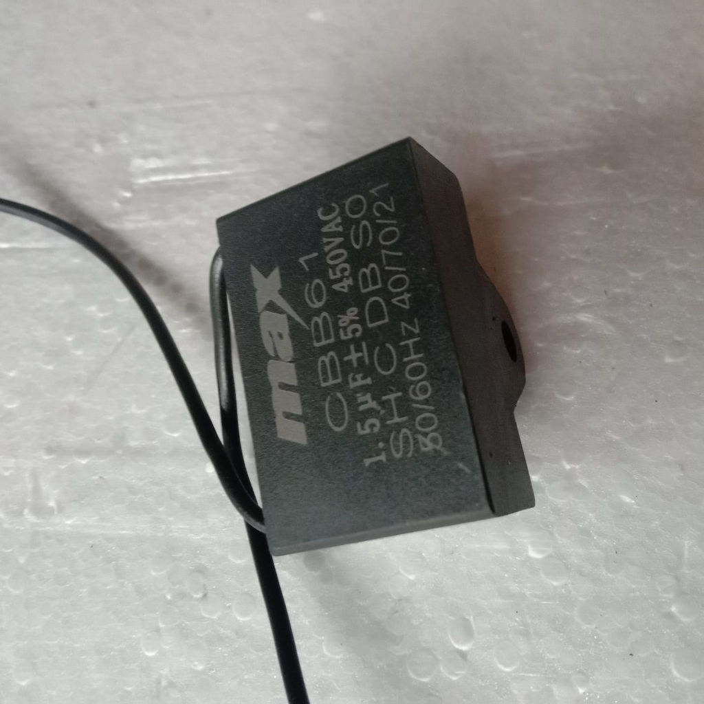 Jual Kapasitor 1.5uf 450vac max capacitor stand fan | Shopee Indonesia