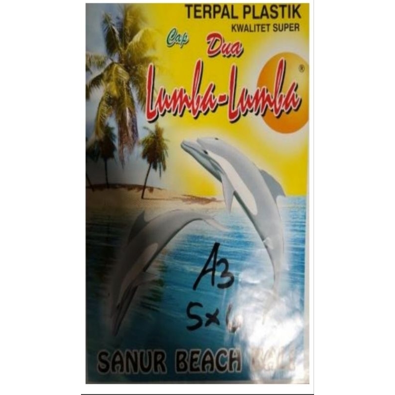 Jual Terpal A3 Biru Silver | Shopee Indonesia
